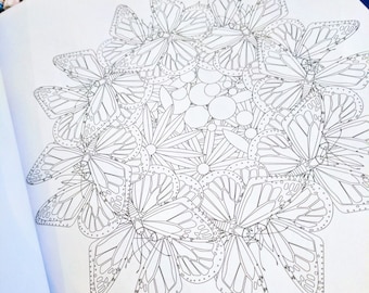 Intricate coloring | Etsy