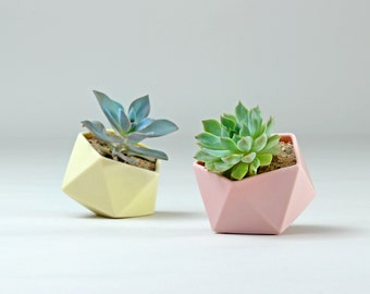 Geometric planter | Etsy
