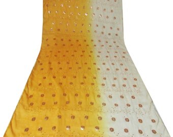 Yellow dupatta | Etsy