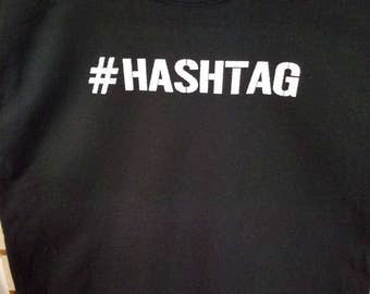 Hashtag shirt | Etsy