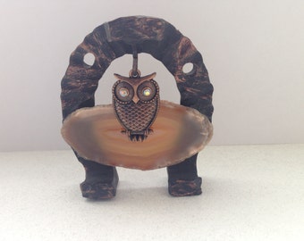Items similar to Pet Rock Owl - Hand Painted (Large) on Etsy