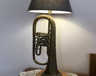 Trumpet lamp | Etsy