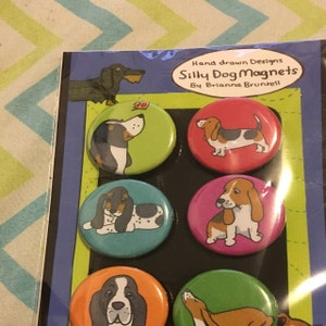 Silly Dog Magnet Gift Shop by SillyDogMagnets on Etsy