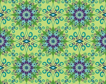 Mandala fabric | Etsy