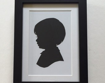 Custom silhouette | Etsy