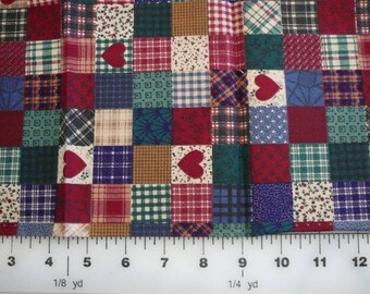 Cheater quilt fabric | Etsy