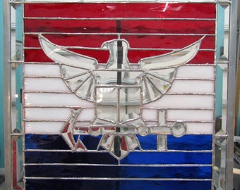 Army stained glass | Etsy