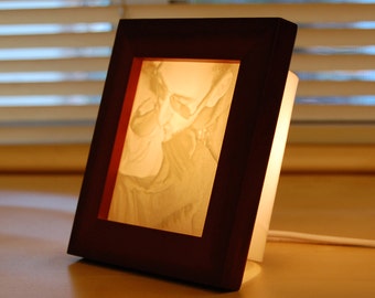 Lithophane lamp | Etsy