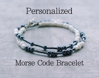 Beaded wrap bracelet | Etsy