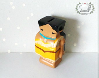 Princess piggy bank | Etsy