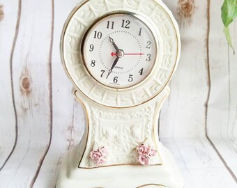 Shabby chic clock | Etsy