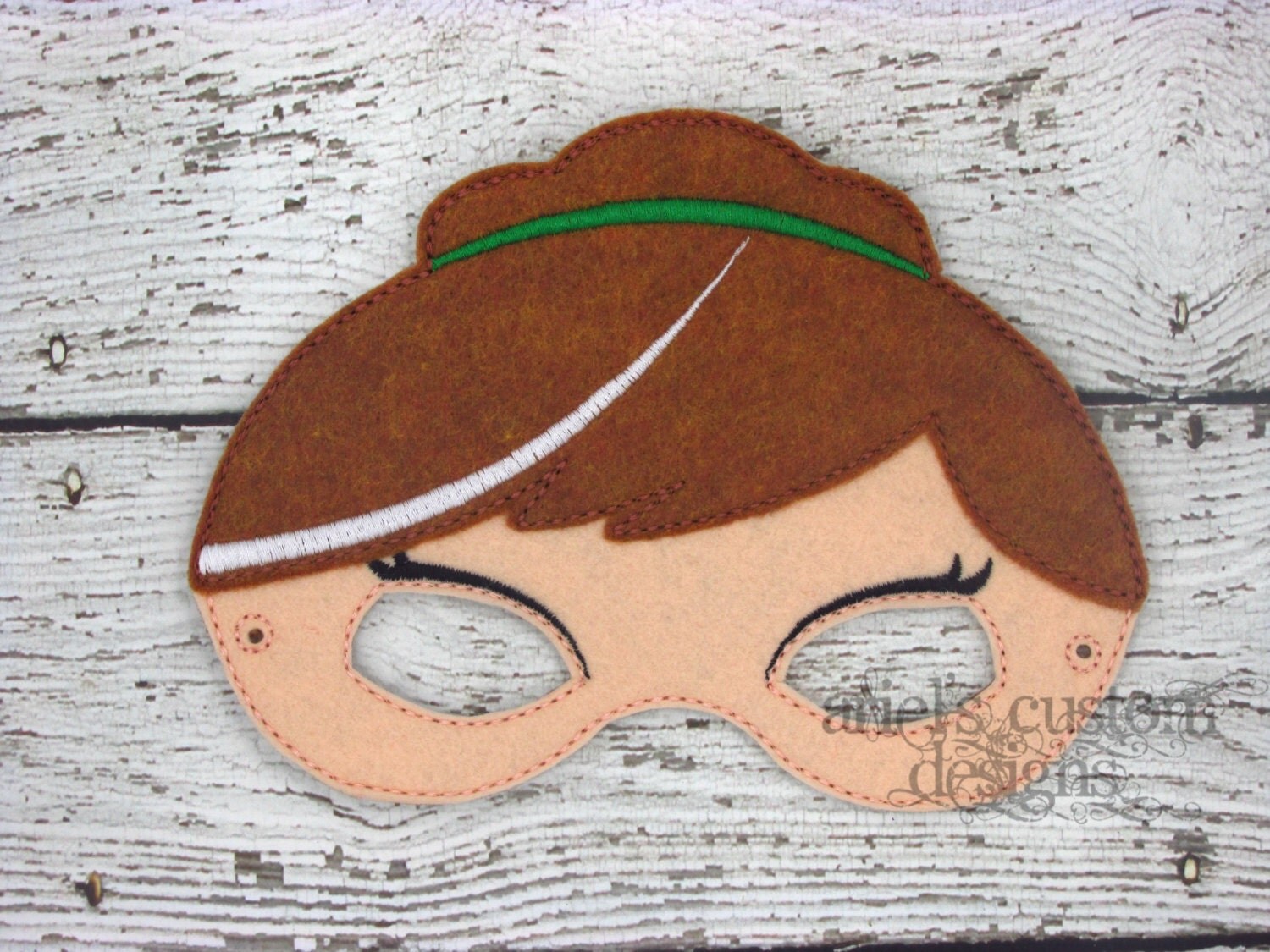 Anna Mask Frozen Mask Anna Costume Frozen Costume Felt