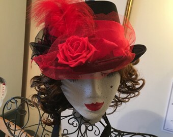 Victorian riding hat | Etsy