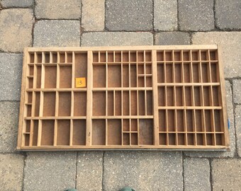 Wooden printers tray | Etsy