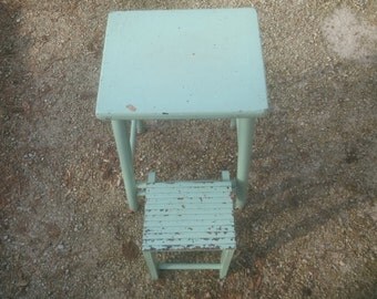 Vintage step stool | Etsy