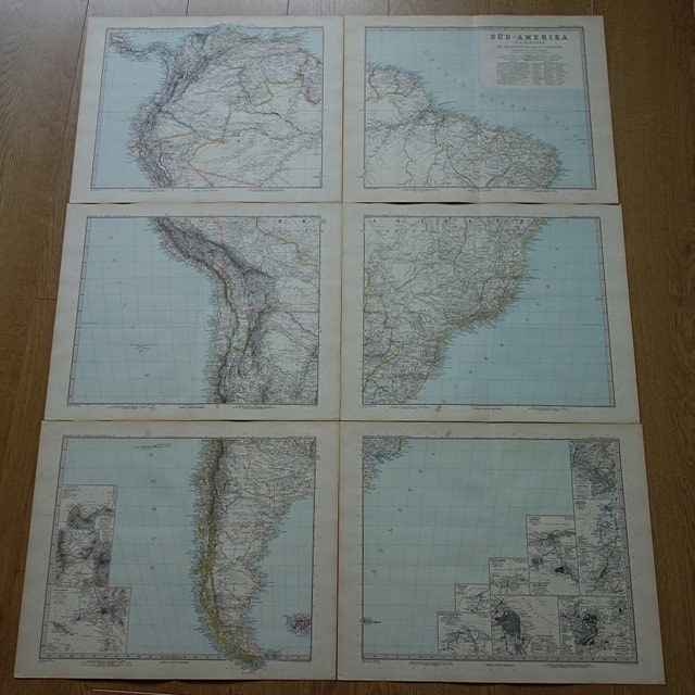 Antique prints and original old vintage maps by DecorativePrints
