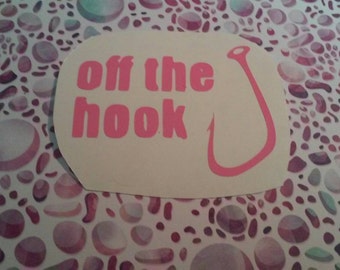 Fishing decal | Etsy