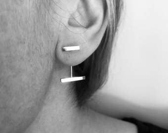 Two part earring | Etsy