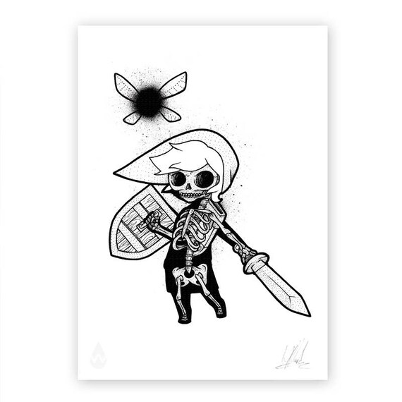 Link Skeleton Legend of Zelda
