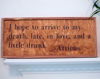 Atticus quote | Etsy