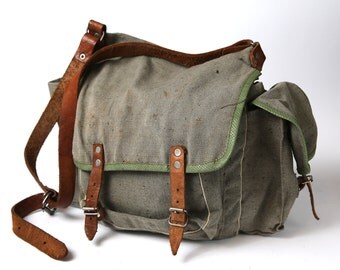 Vintage military bag | Etsy