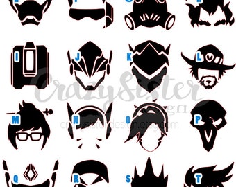 Overwatch characters | Etsy