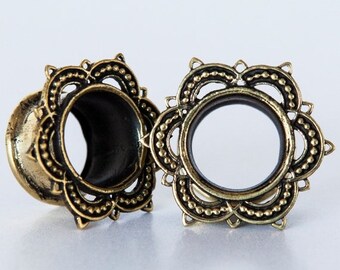 Gauge & Plug Earrings – Etsy