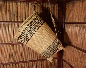 Bamboo basket | Etsy