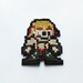 Items similar to Jawa Patch Pixel art Star Wars - Shiny Metallic ...