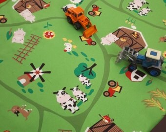 Farm play mat | Etsy