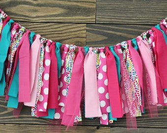 Fabric garland | Etsy