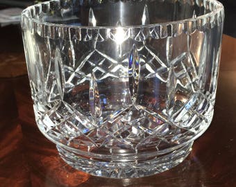 Cut crystal bowl | Etsy