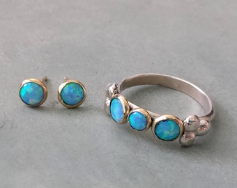 Opal jewelry | Etsy