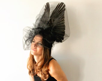 Wing headpiece | Etsy