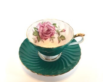 Cabbage rose china | Etsy