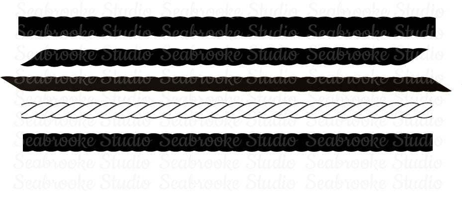 Nautical Rope .DXF .SVG .PDF .Png, Cut File, Digital File, Silhouette ...