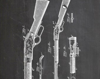 Lever action rifle | Etsy