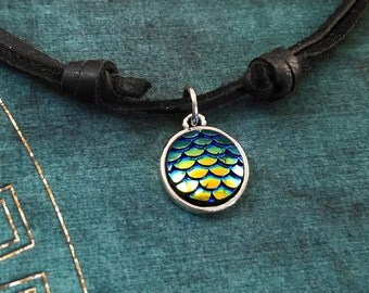 Fish scale jewelry | Etsy