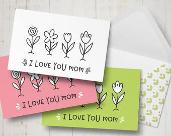 I love you coloring | Etsy