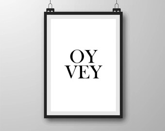 Oy vey | Etsy