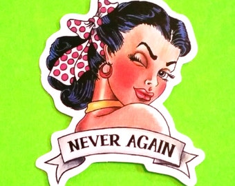 Pin up stickers | Etsy