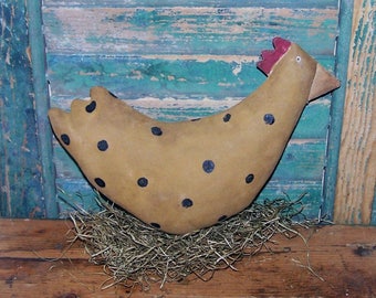 Primitive chickens | Etsy