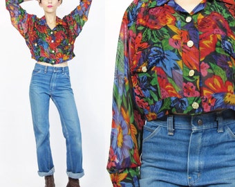 Midriff shirt | Etsy