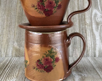 Pour over coffee mug | Etsy