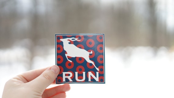 Phish Run Like An Antelope Sticker