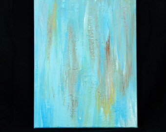 Teal painting | Etsy