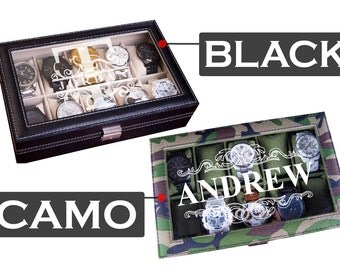 Unique watch box related items | Etsy