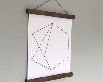 Poster hanger | Etsy