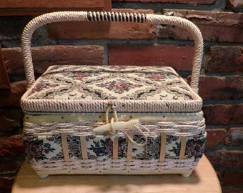 Old sewing basket | Etsy