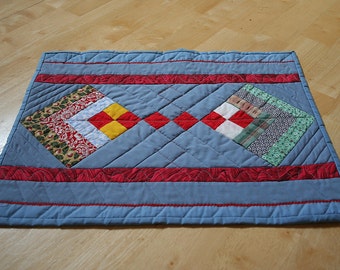 Log cabin placemat | Etsy